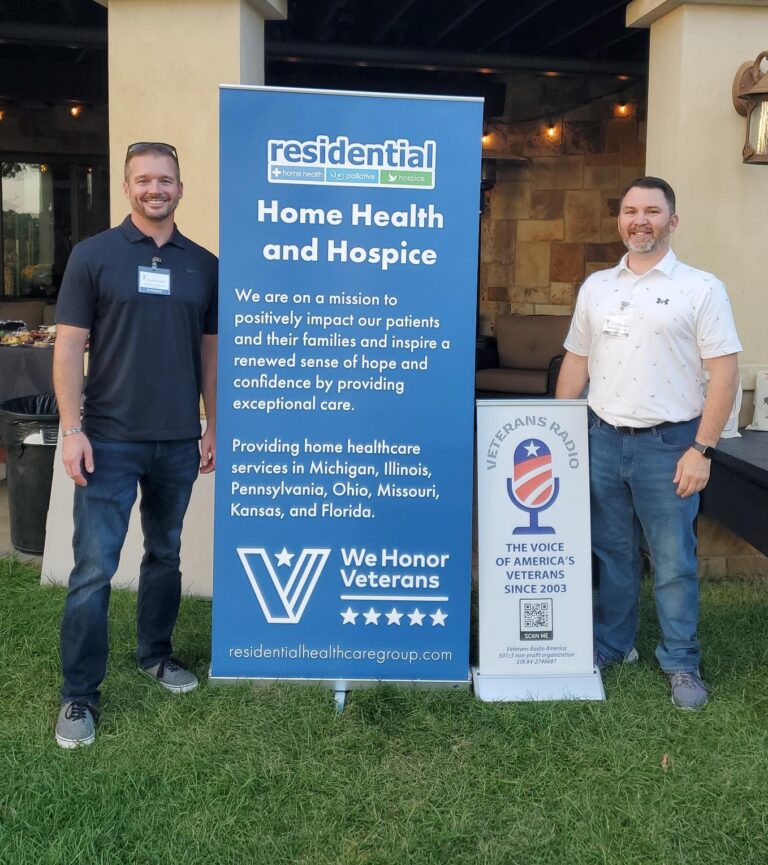 Creating Connections: Residential Hospice Partners with Veterans Radio ...