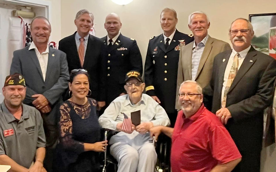 Elite Hospice Celebrates Patient's 100th Birthday - We Honor Veterans